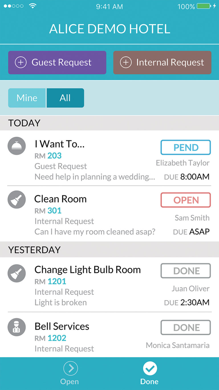 Diminish communication gaps with a hotel operations system - HB To Go