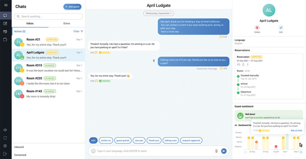 App uses AI to track guest emotions - HB To Go